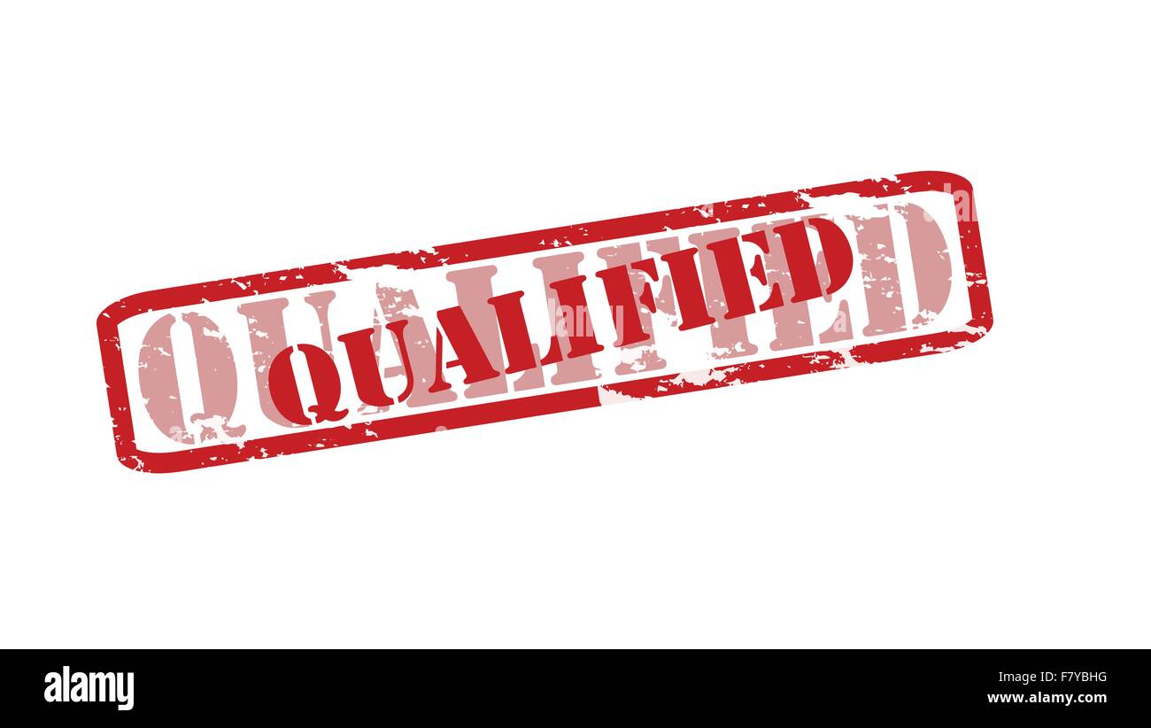 Qualified Stamp High Resolution Stock Photography and Images - Alamy