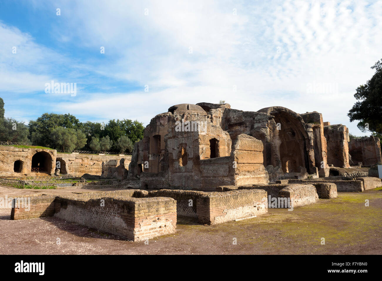 Thermal Baths at Hadrian's Villa ( Villa Adriana ) near Tivoli - Rome ...