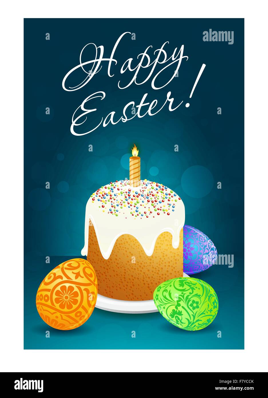 Celebration easter egg Stock Vector Images - Alamy
