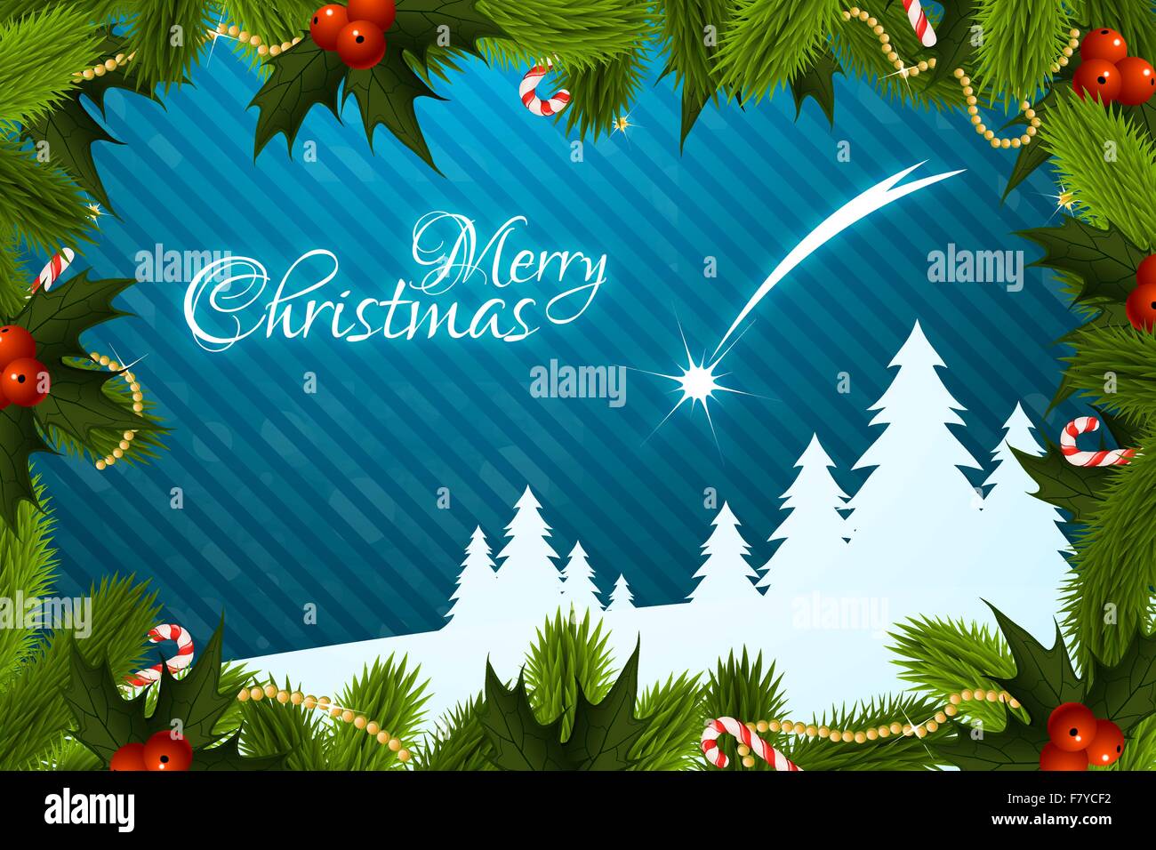 Festive greeting card idea Stock Vector Images - Alamy