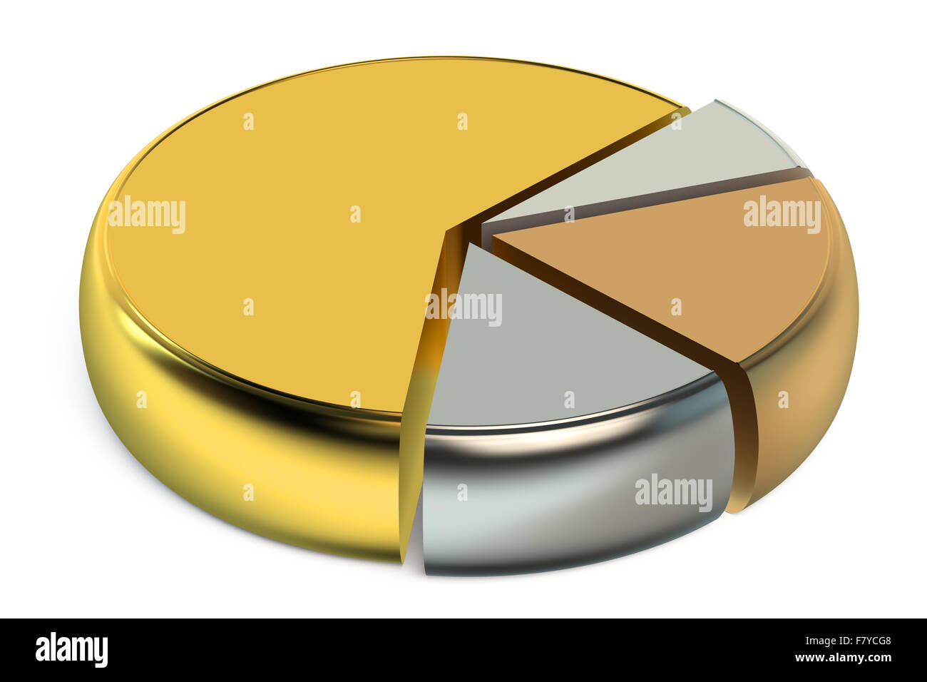 Circle chart percent percentage diagram Cut Out Stock Images & Pictures ...
