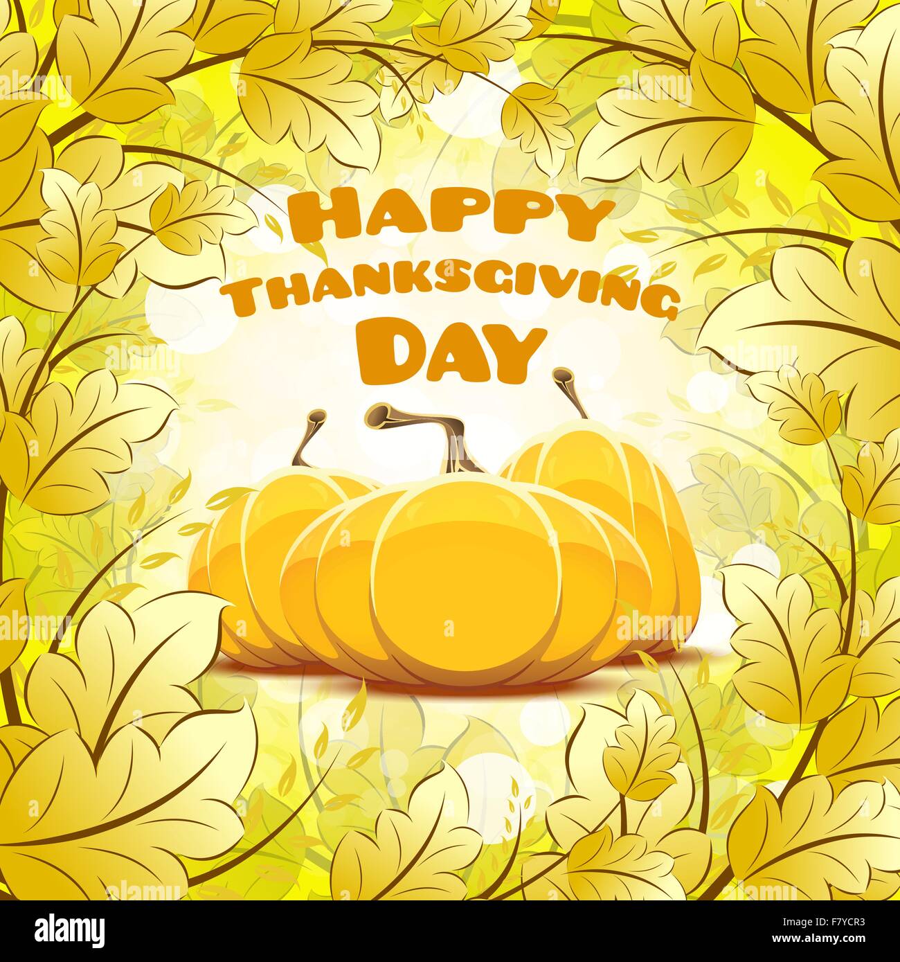 Happy Thanksgiving Day card Stock Vector Image & Art - Alamy