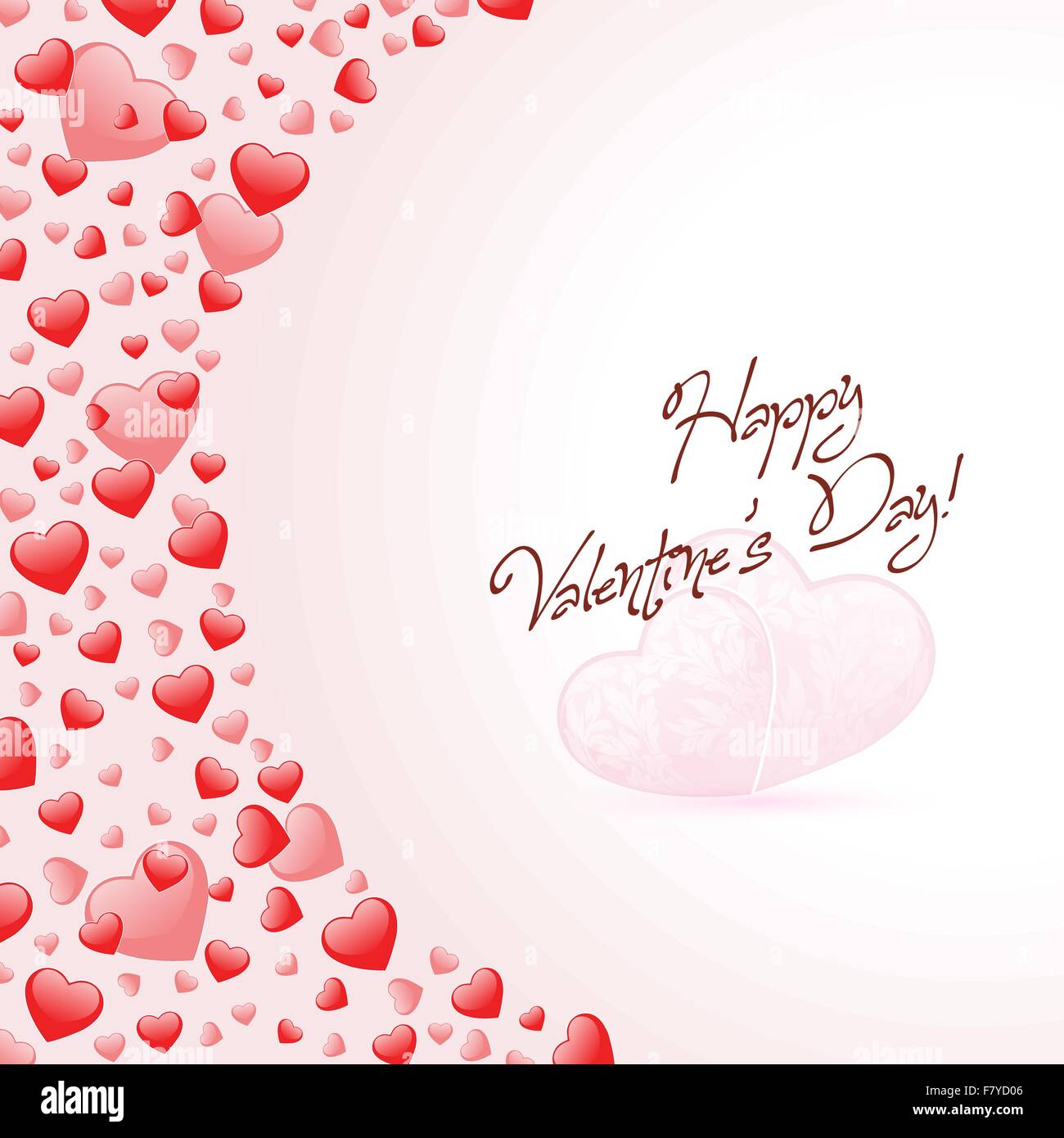 Valentines day border Stock Vector Images - Alamy