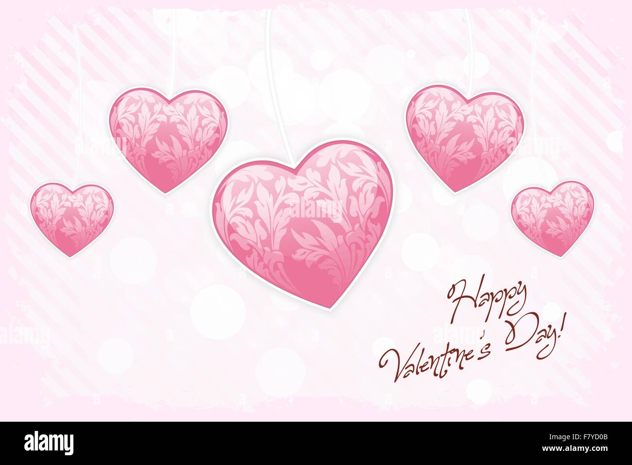 Grunge valentines day background Stock Vector Images - Alamy