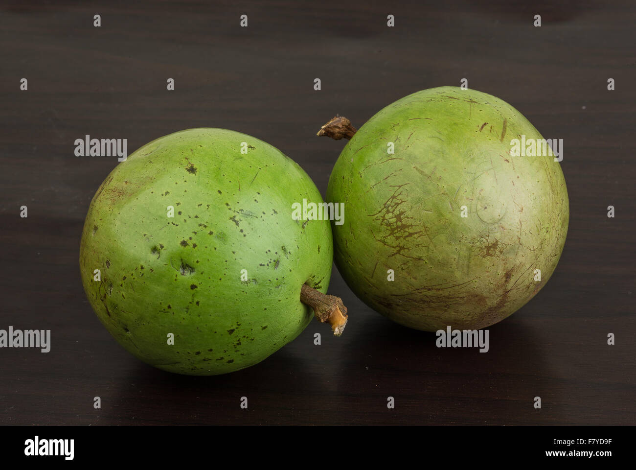 Asian fruit Sapote - on wood background Stock Photo - Alamy