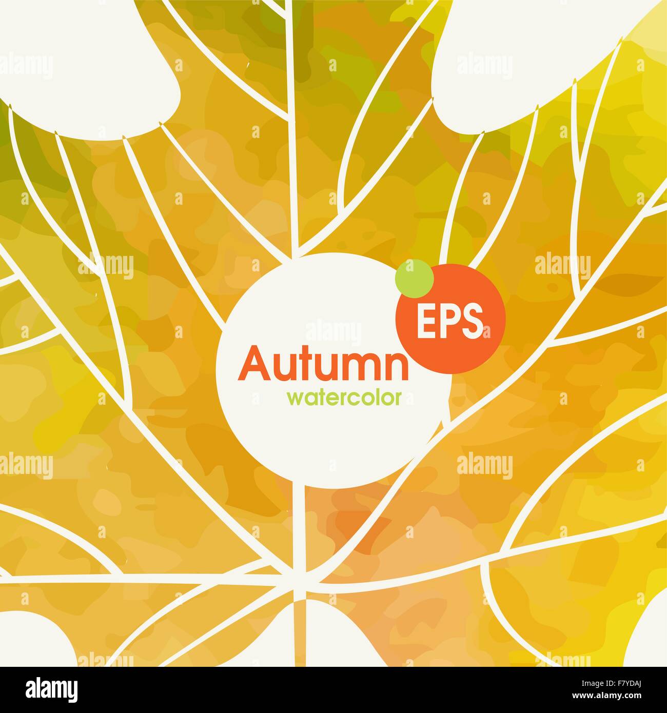 Simple Autumn Background Stock Vector Image & Art - Alamy