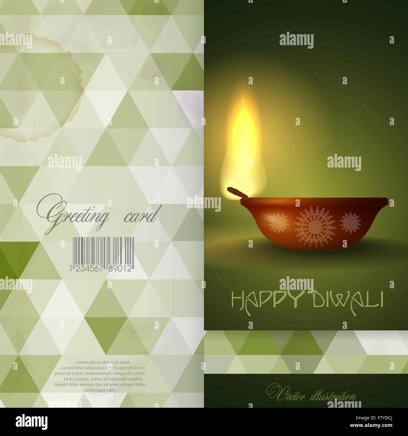 Greeting Card Design, Template Stock Vector Image & Art - Alamy