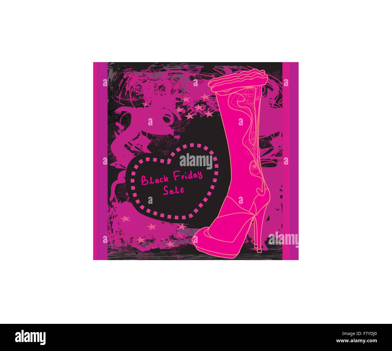 Modern high heel shoes Stock Vector Images - Alamy