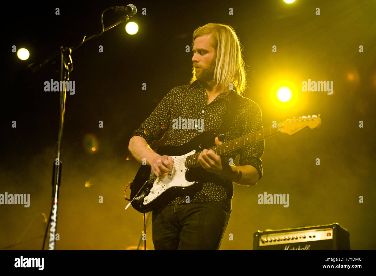 Belchatow, Poland. 3rd December, 2015. Luke Oldfield performs with ...