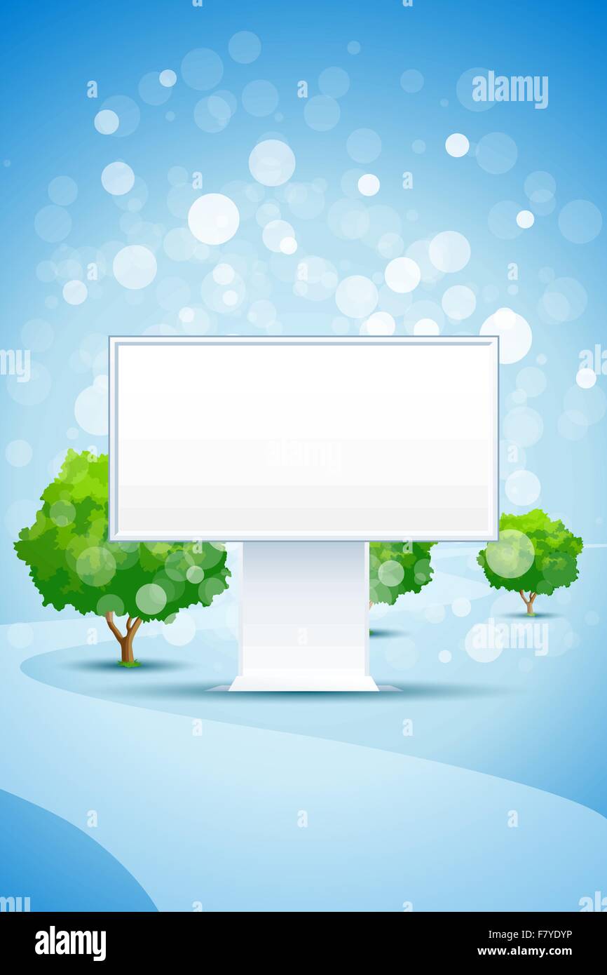 Empty trees background Stock Vector Images - Alamy