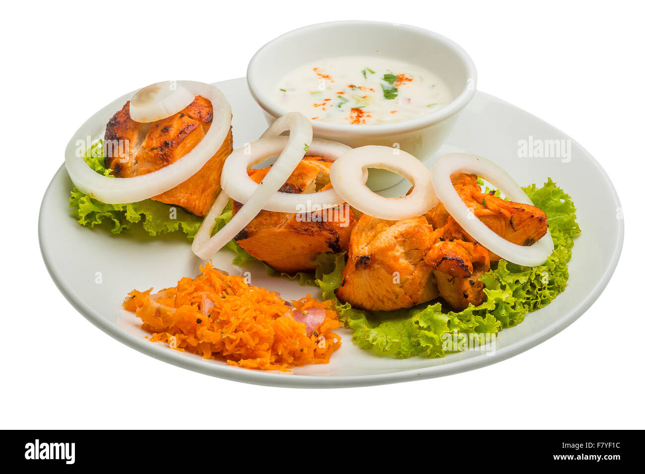 Indian kebabs Cut Out Stock Images & Pictures - Alamy