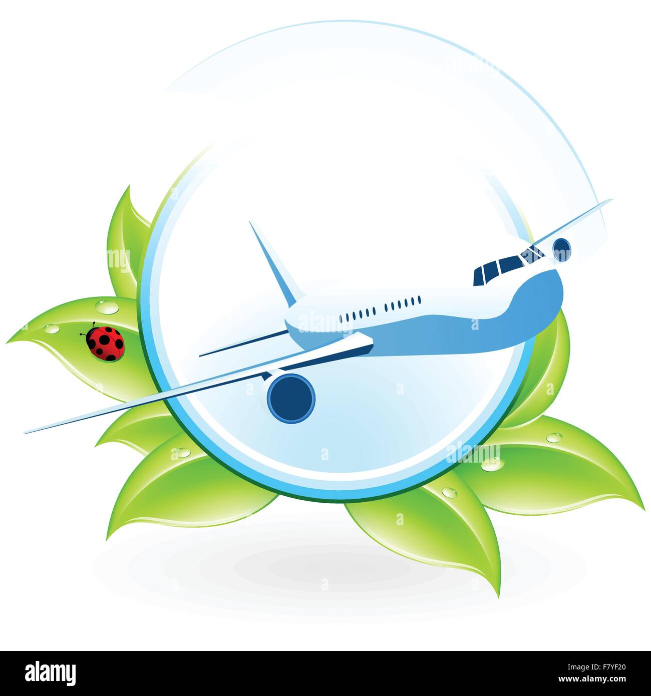 Aircraft pollution Stock Vector Images - Alamy