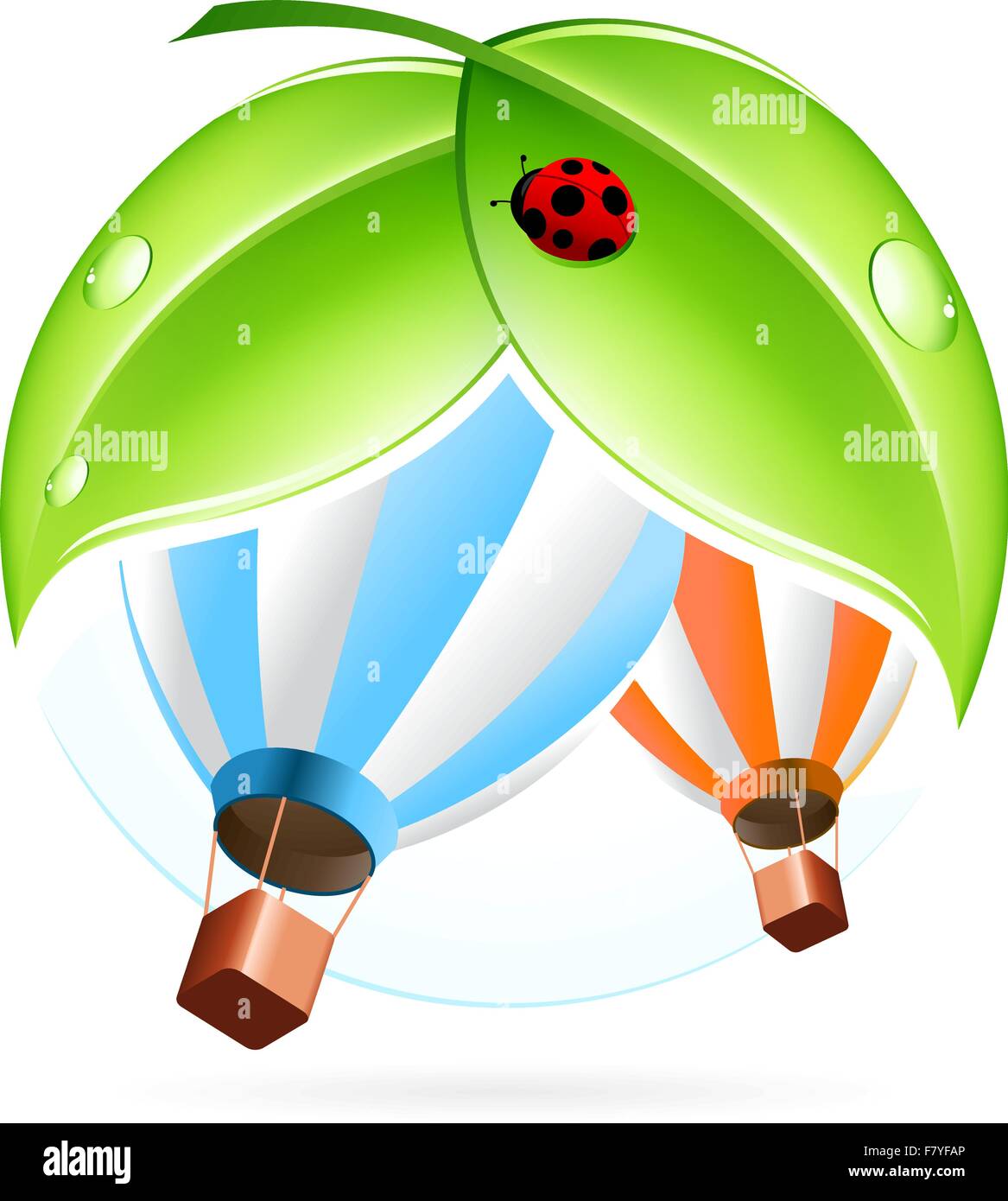 Drop balloon Stock Vector Images - Alamy