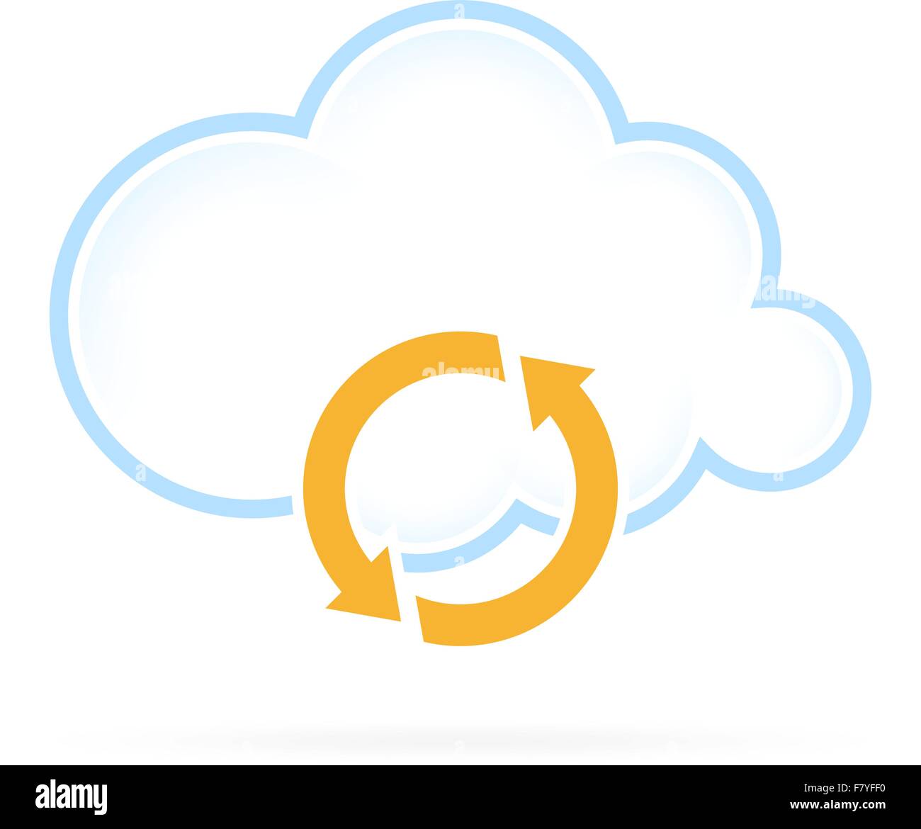 Cloud Computing Icon Conversion Stock Vector Image & Art - Alamy