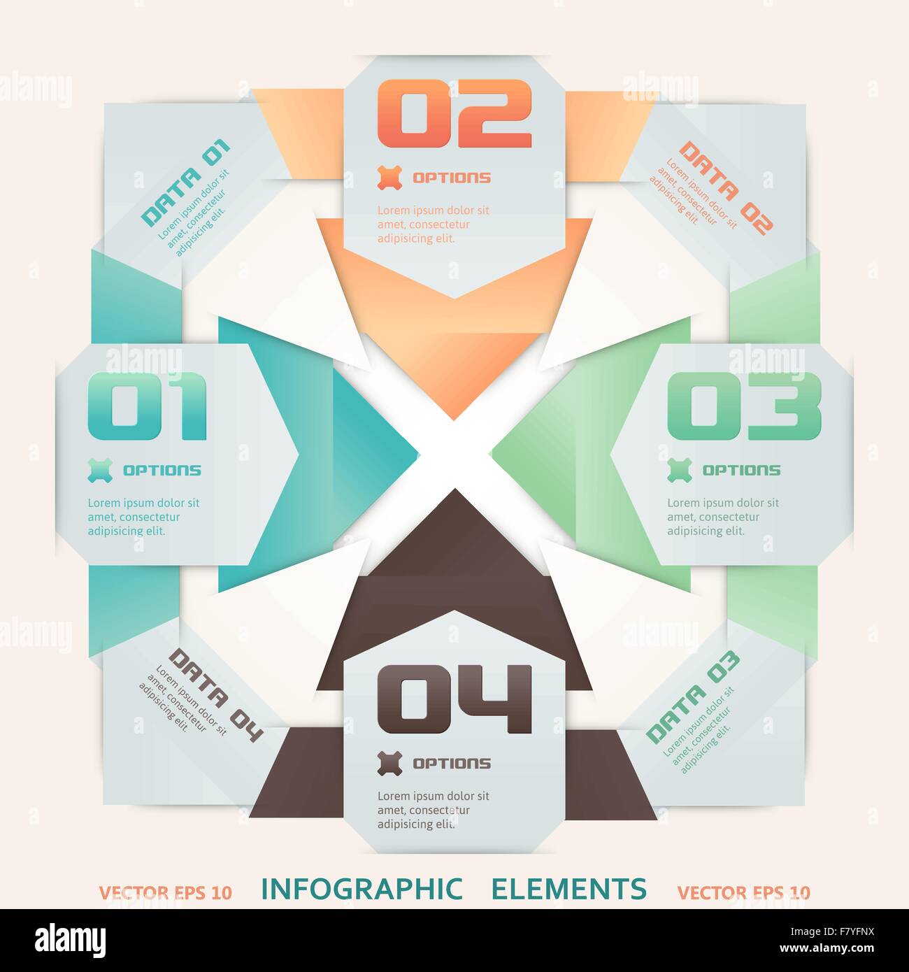 Modern design pattern origami Stock Vector Images - Alamy