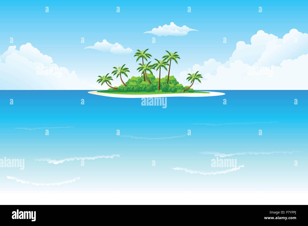 Tide island Stock Vector Images - Alamy