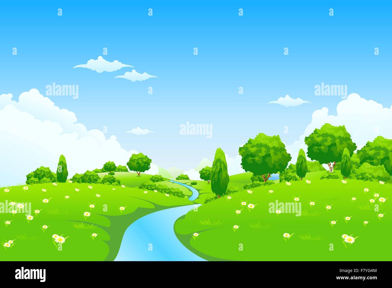 River Stock Vector Images - Alamy
