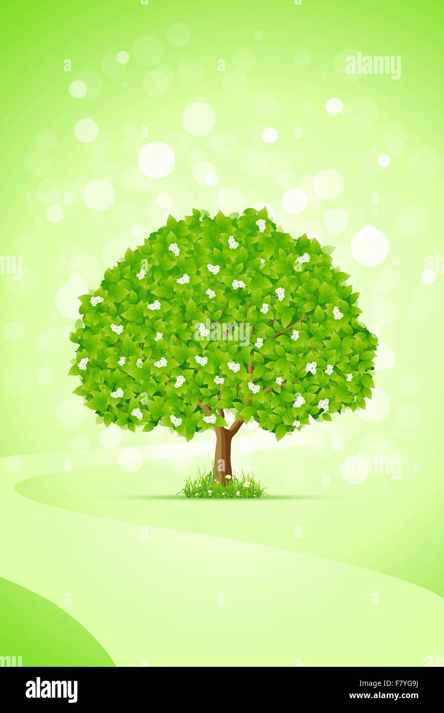 Tree greenery Stock Vector Images - Alamy