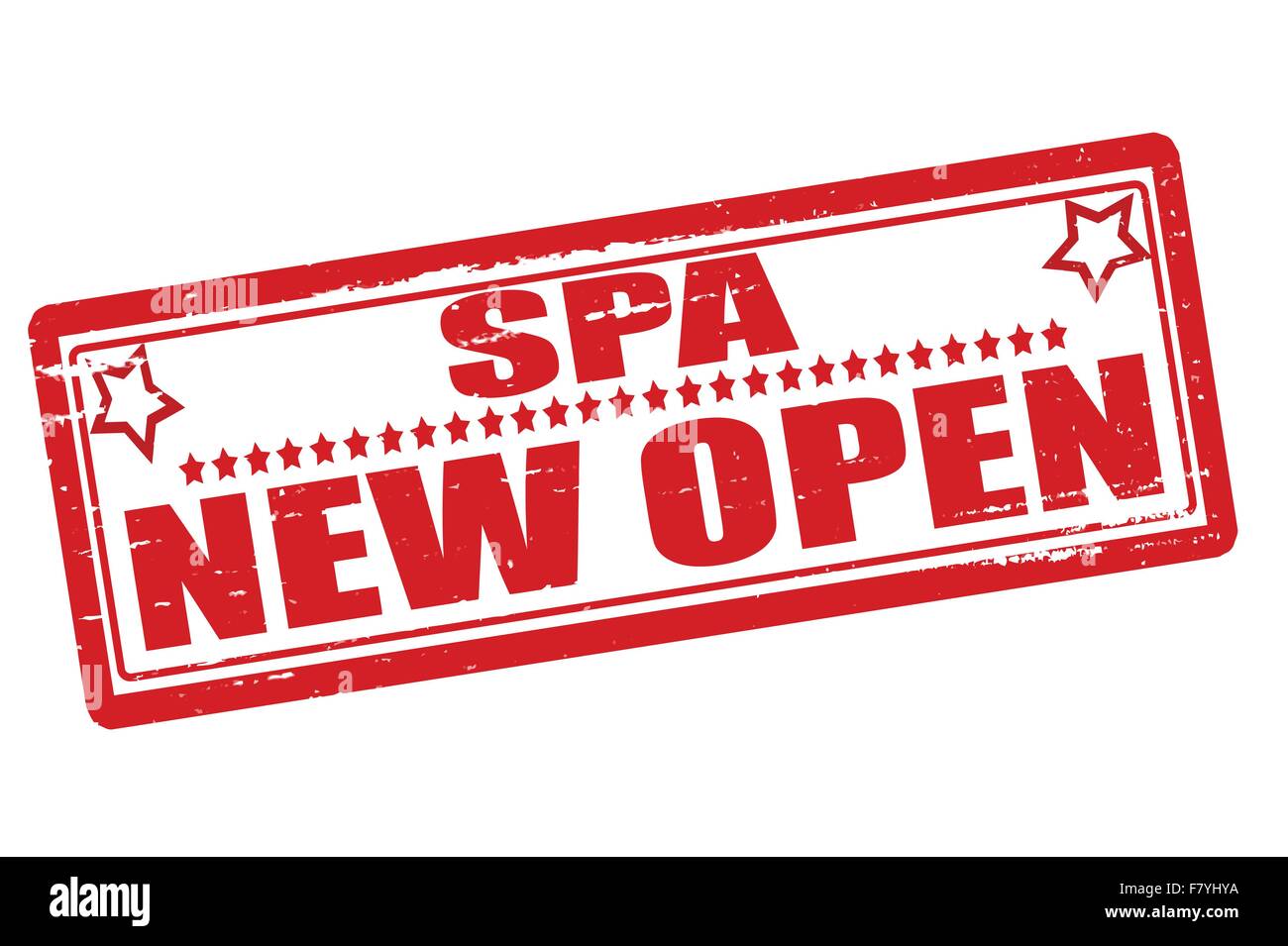 Spa new open Stock Vector Image & Art - Alamy
