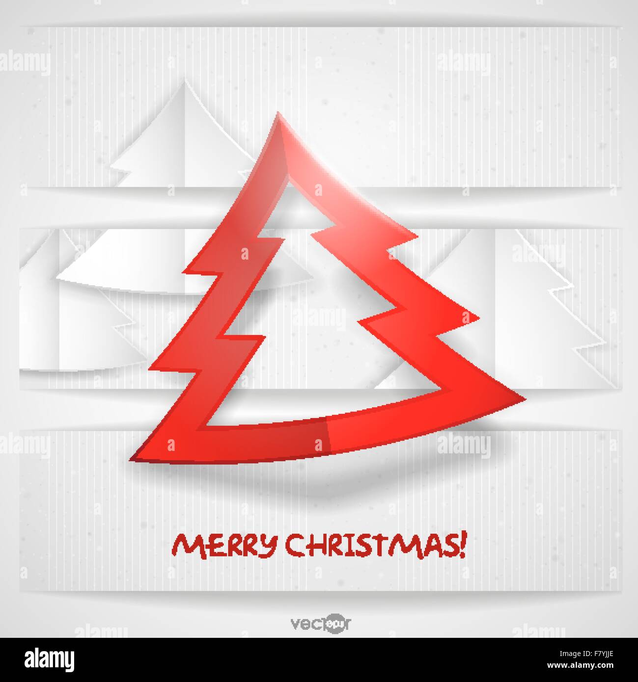 Merry christmas red paper hi-res stock photography and images - Alamy