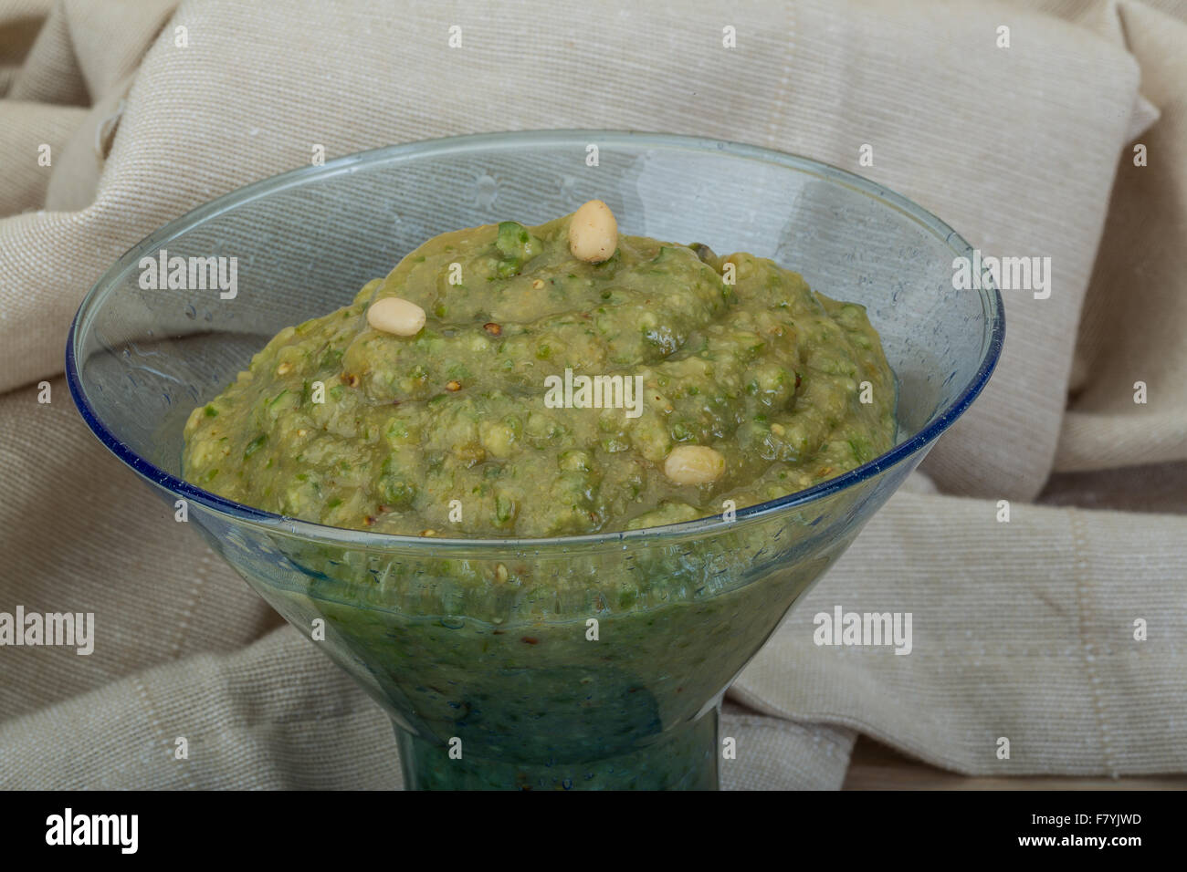 Feijoa jam with berries and cedar nut Stock Photo - Alamy