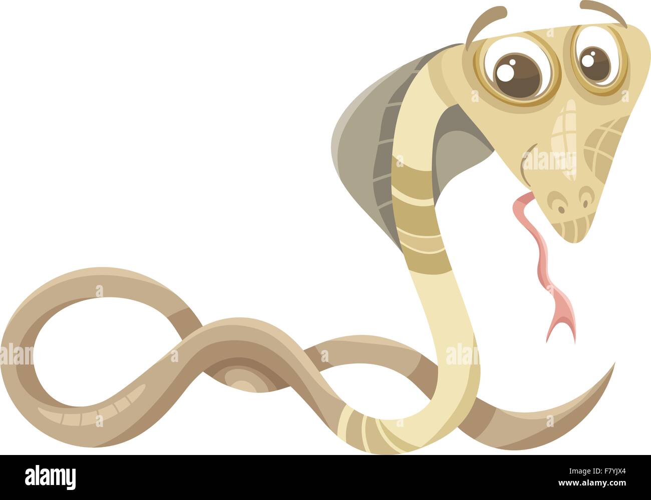 cobra animal cartoon illustration Stock Vector Image & Art - Alamy