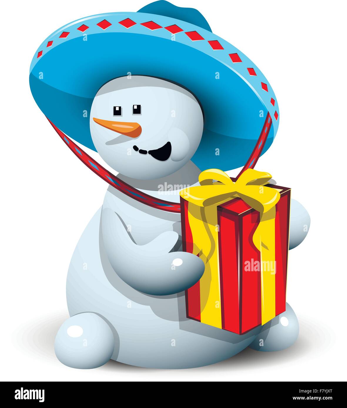 Mexican sombrero santa claus Stock Vector Images - Alamy