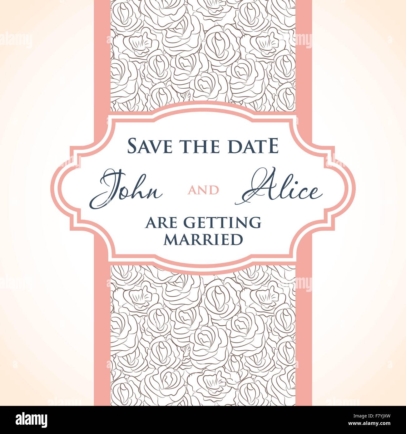Wedding invitation card design with multicolored drops , floral ...