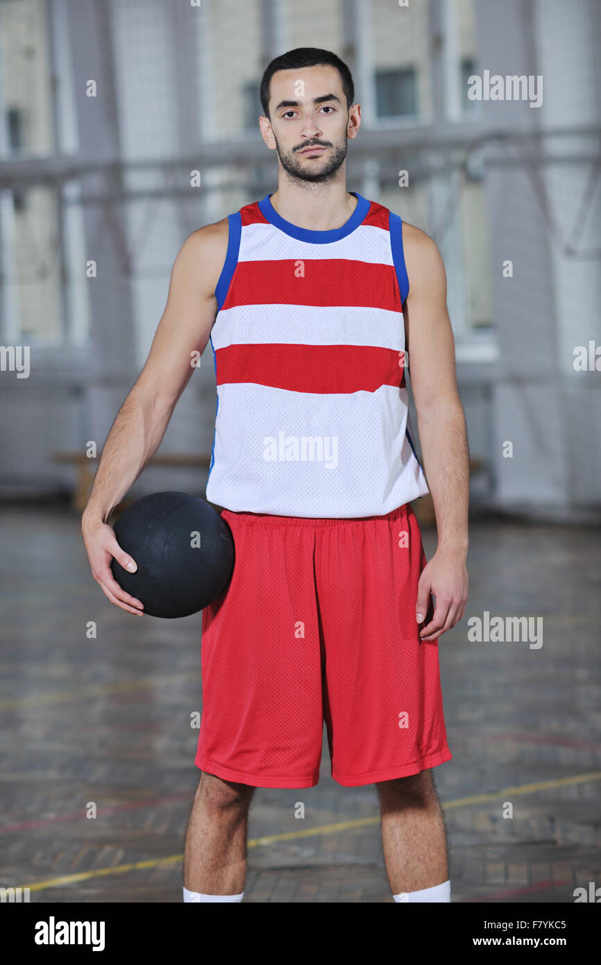 young and healthy people man have recreation and training exercise ...