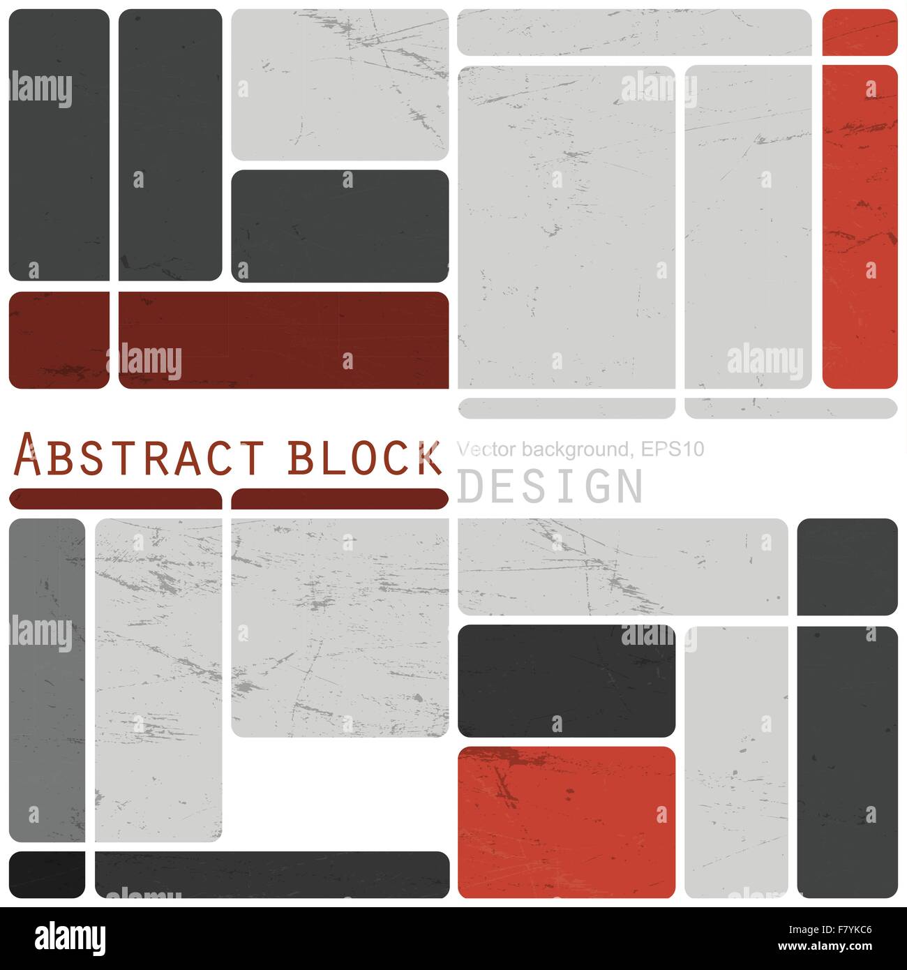 Abstract retro blocks design background colorful, Vector Stock Vector ...