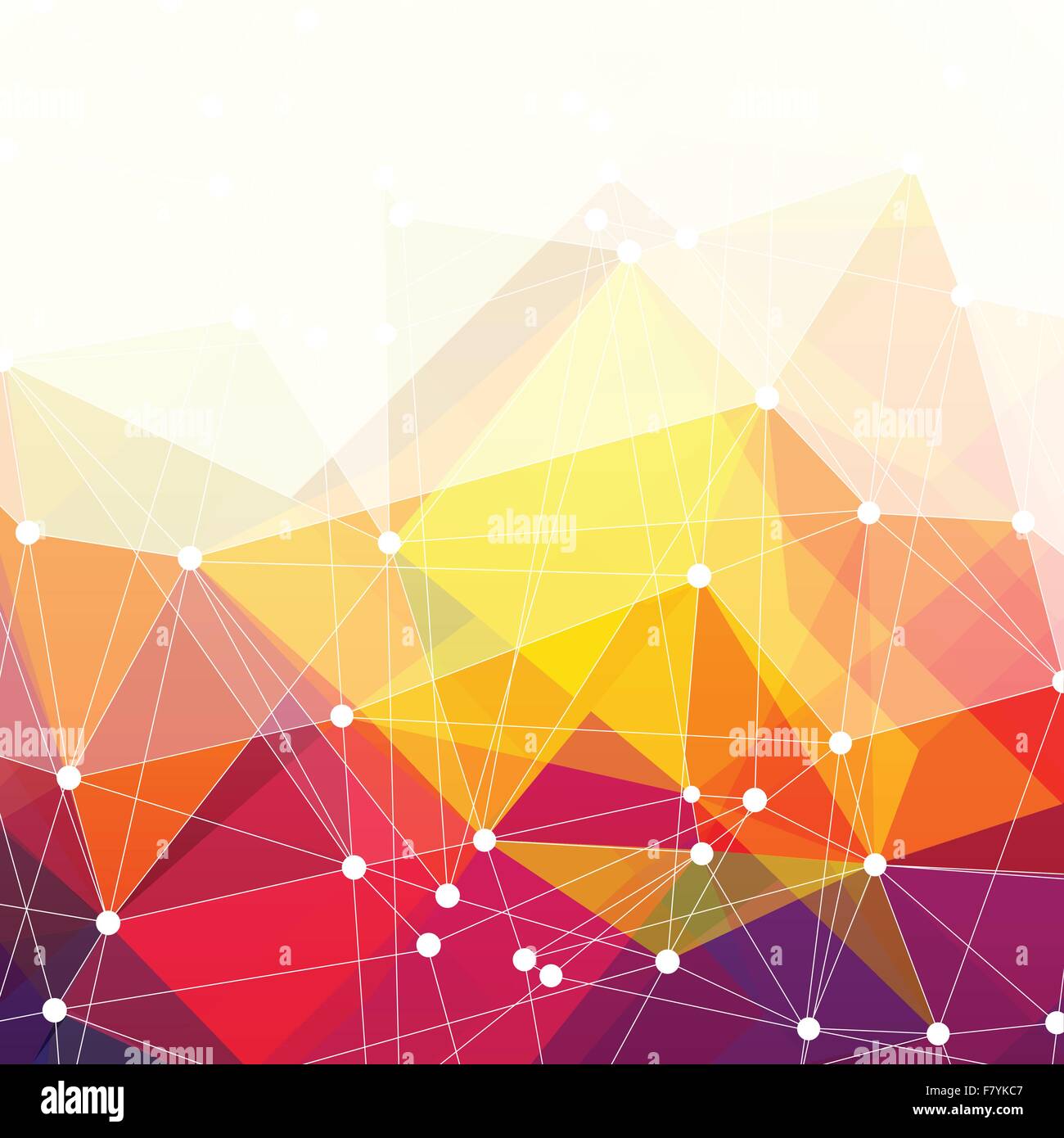 Abstract colorful triangles design, vector background Stock Vector ...