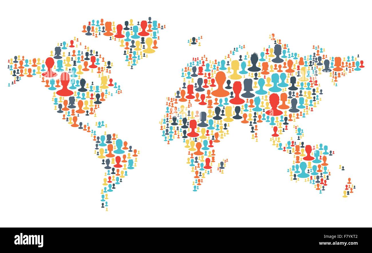 Making a digital map Stock Vector Images - Alamy