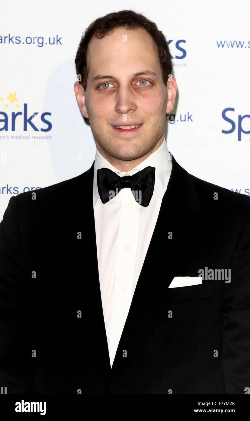 London, UK. 3rd December, 2015. LORD FREDERICK WINDSOR at the Sparks ...