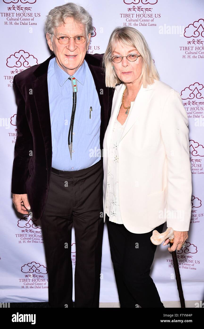 New York, NY, USA. 3rd Dec, 2015. Dr. Robert A.F. Thurman, Nena Thurman ...