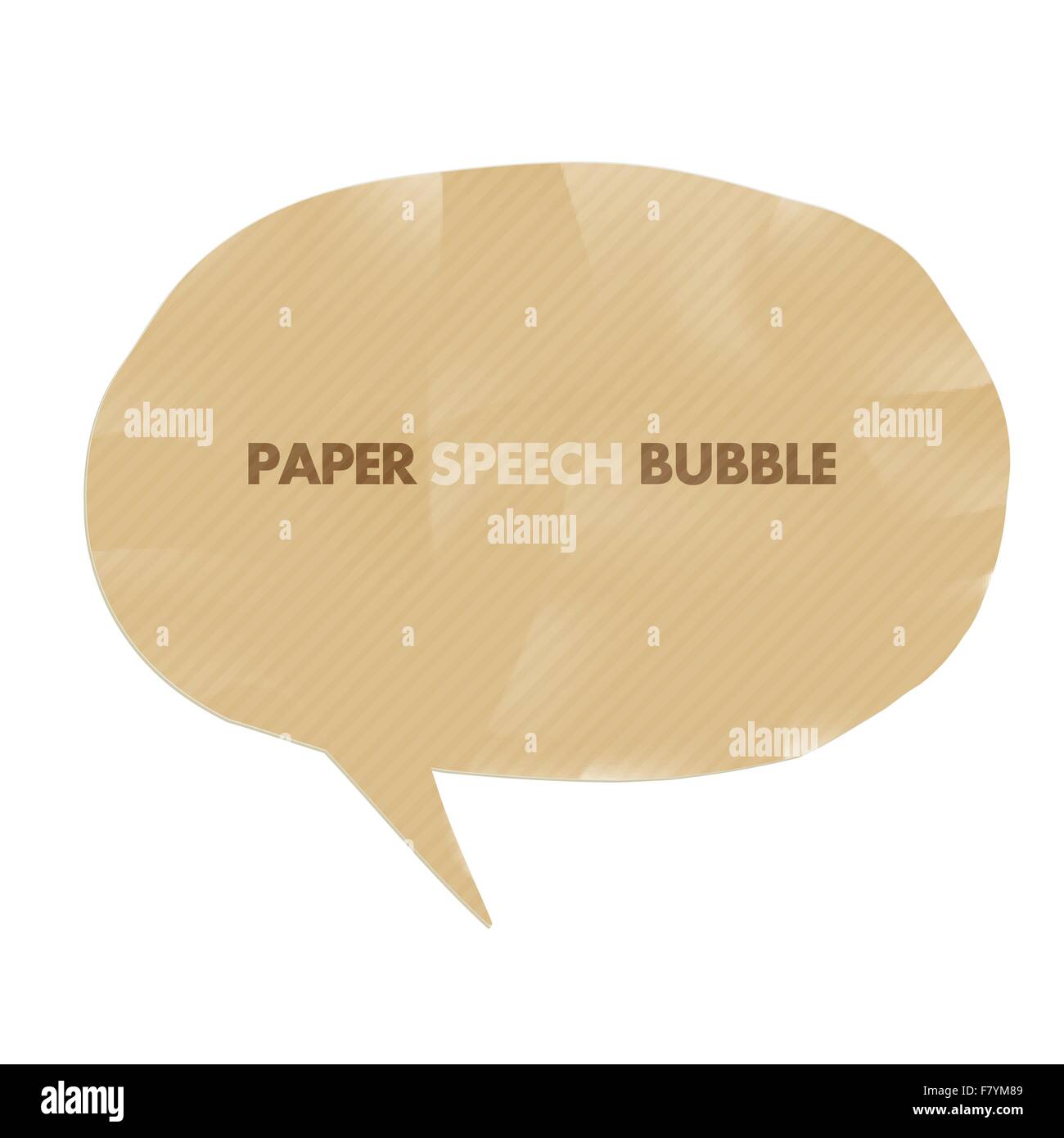 Badge speech bubble note Cut Out Stock Images & Pictures - Alamy