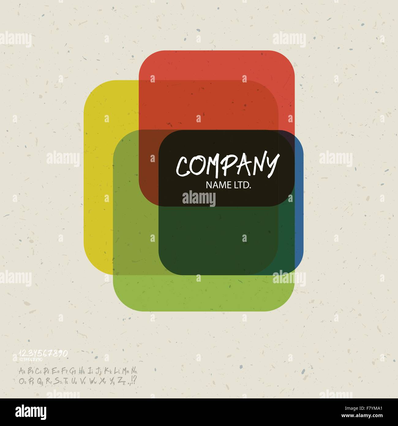 Social abstract logo vector design template. Colorful cubes conc Stock ...