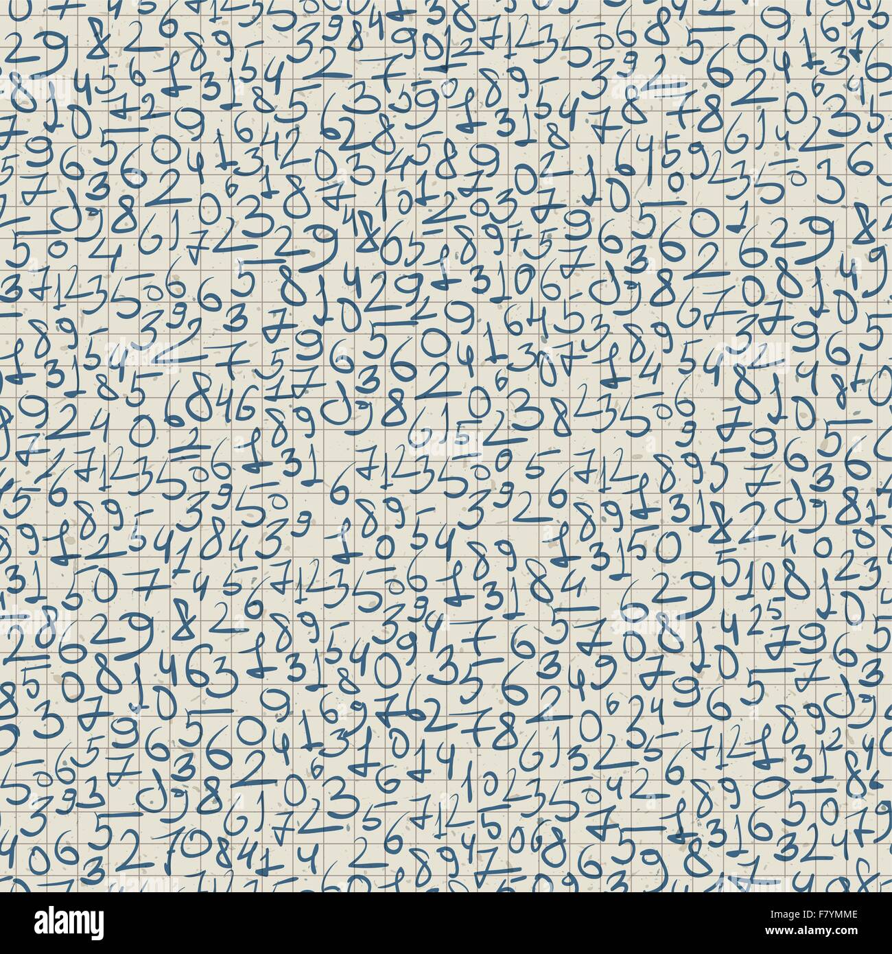 Hand-drawn seamless pattern. Realistic, vector Stock Vector Image & Art ...
