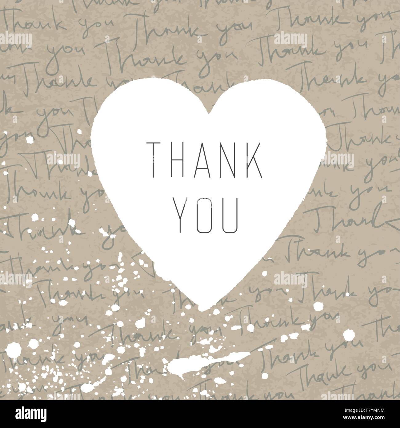 Thank you retro Stock Vector Images - Alamy