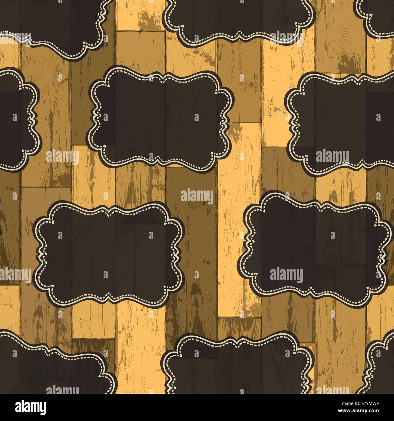 Seamless Wild West Labels Pattern. Vector Stock Vector Image & Art - Alamy