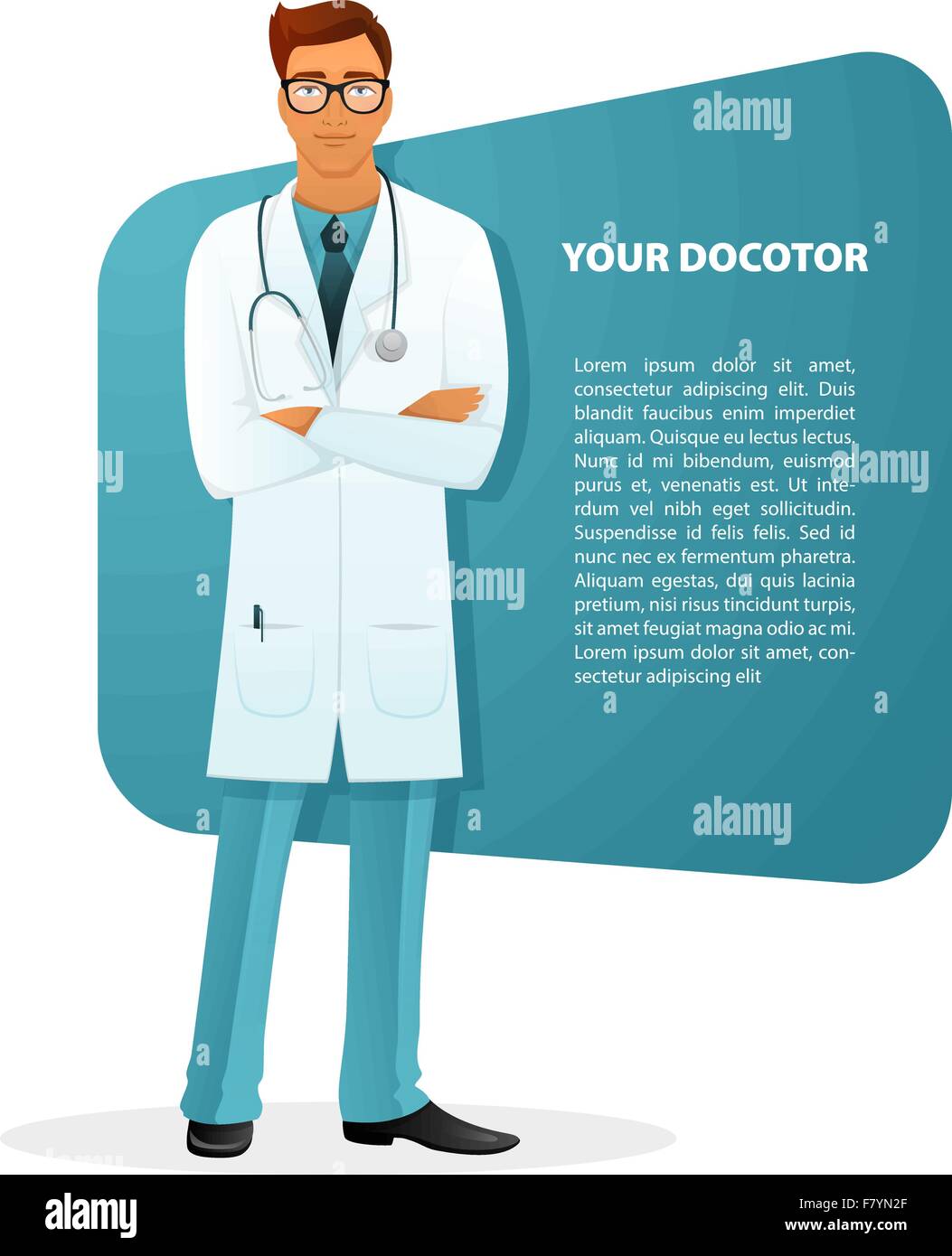Doctor character man image Stock Vector Image & Art - Alamy