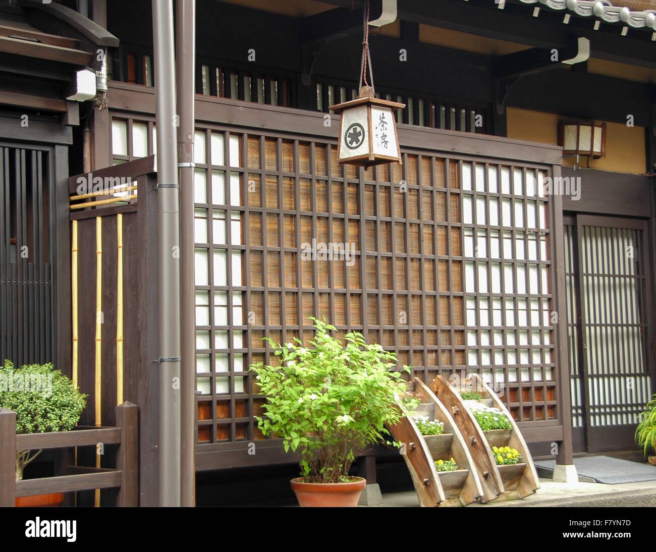 Traditional buildings in Takayama, Japan Stock Photo - Alamy