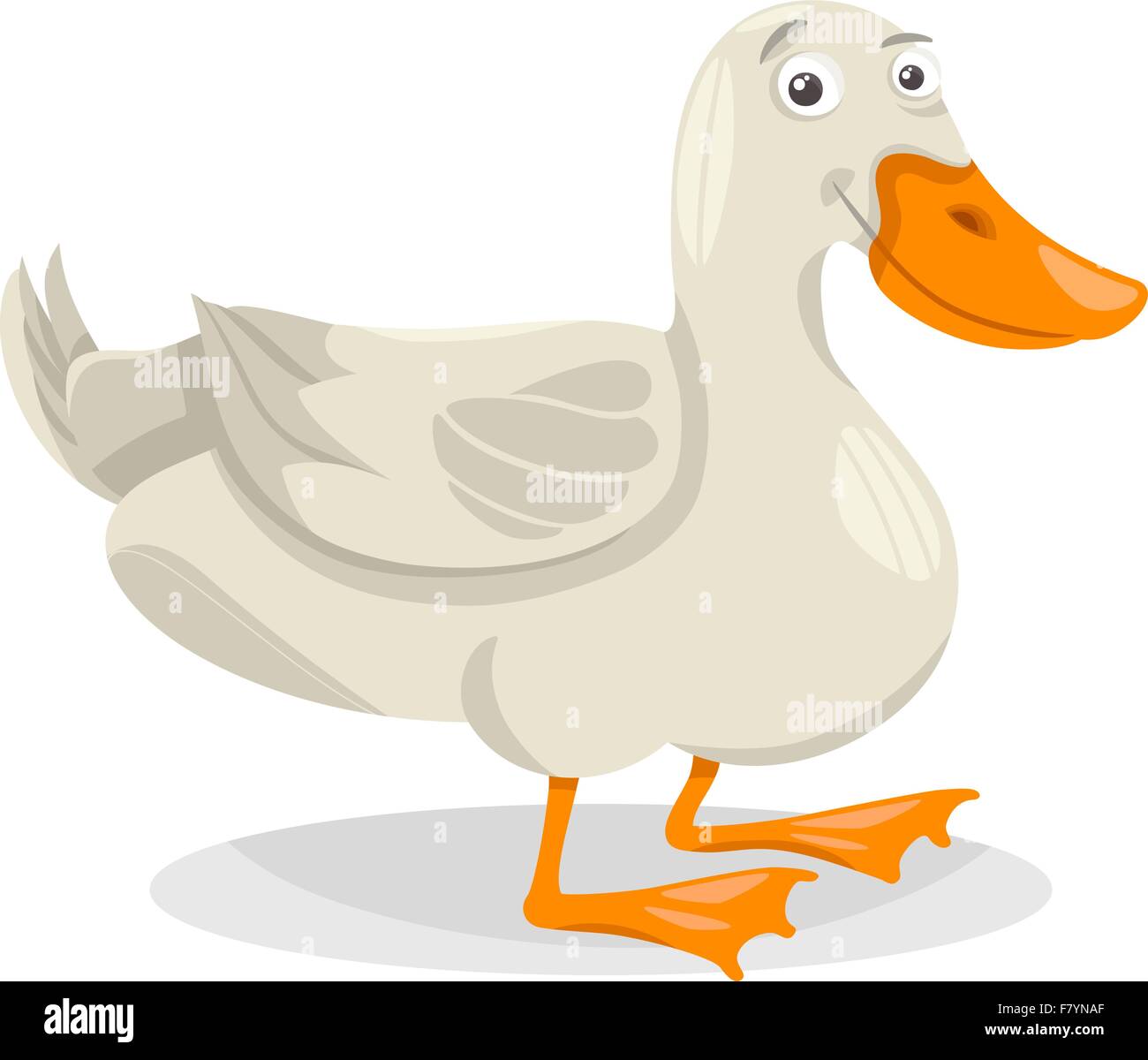 duck farm bird cartoon illustration Stock Vector Image & Art - Alamy