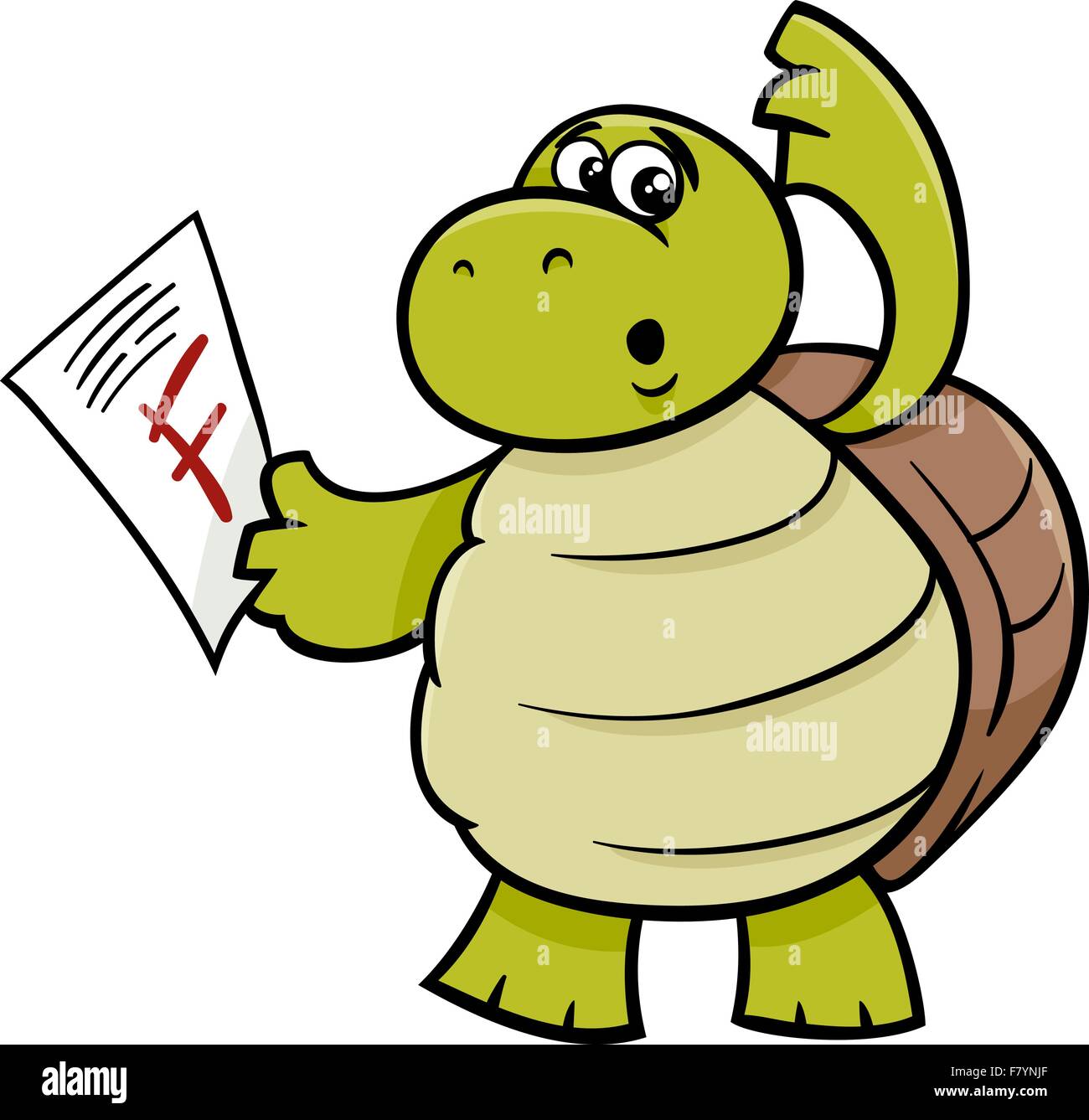 Class exam paper Stock Vector Images - Alamy