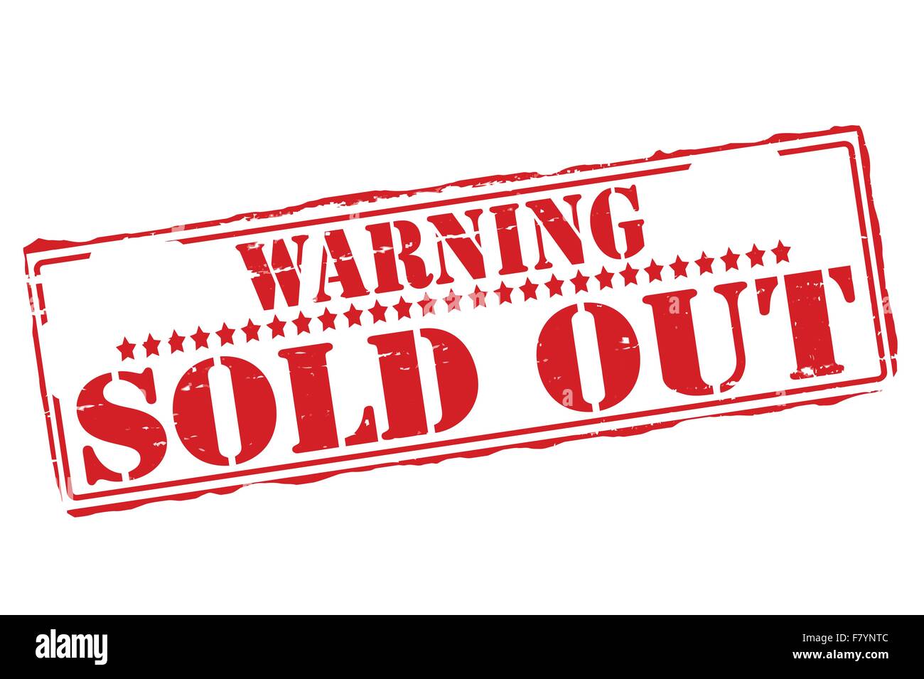 Sold out notice hi-res stock photography and images - Alamy