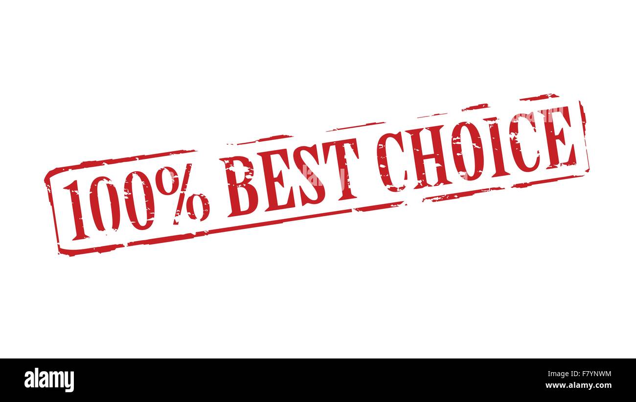 One hundred percent best choice Stock Vector Image & Art - Alamy