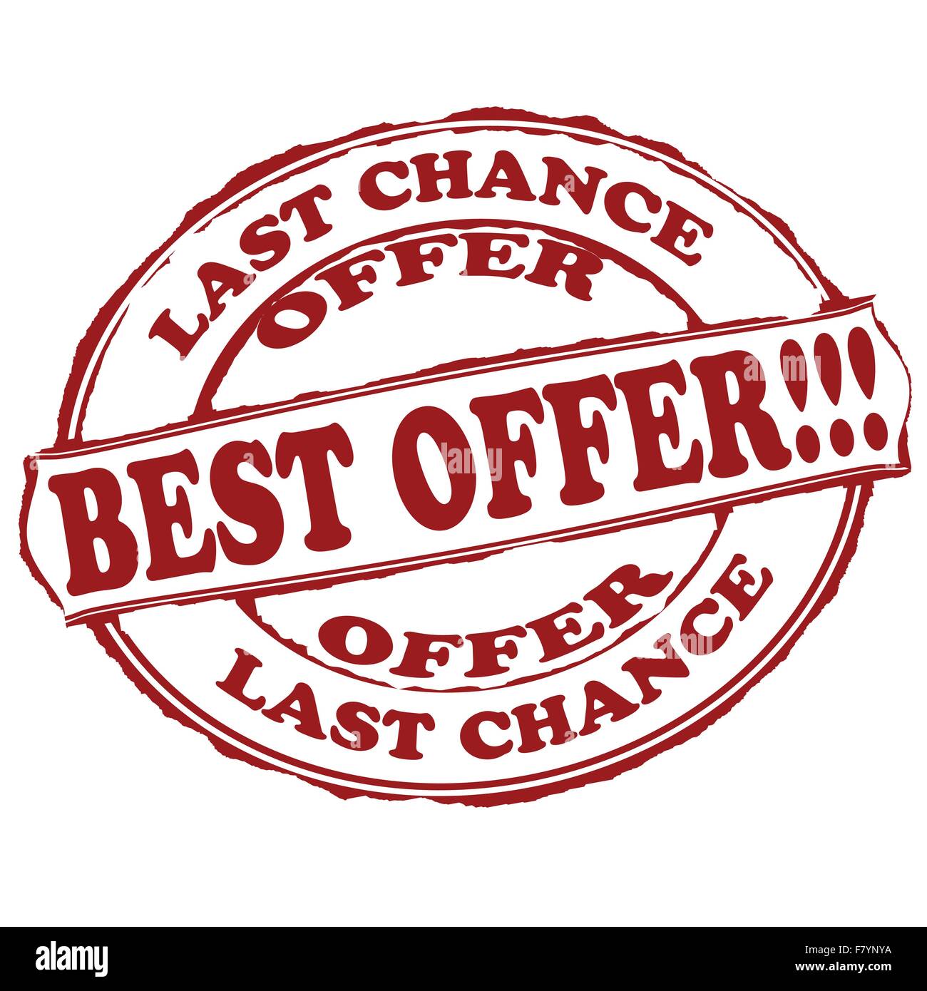 Final chance stamp hi-res stock photography and images - Alamy