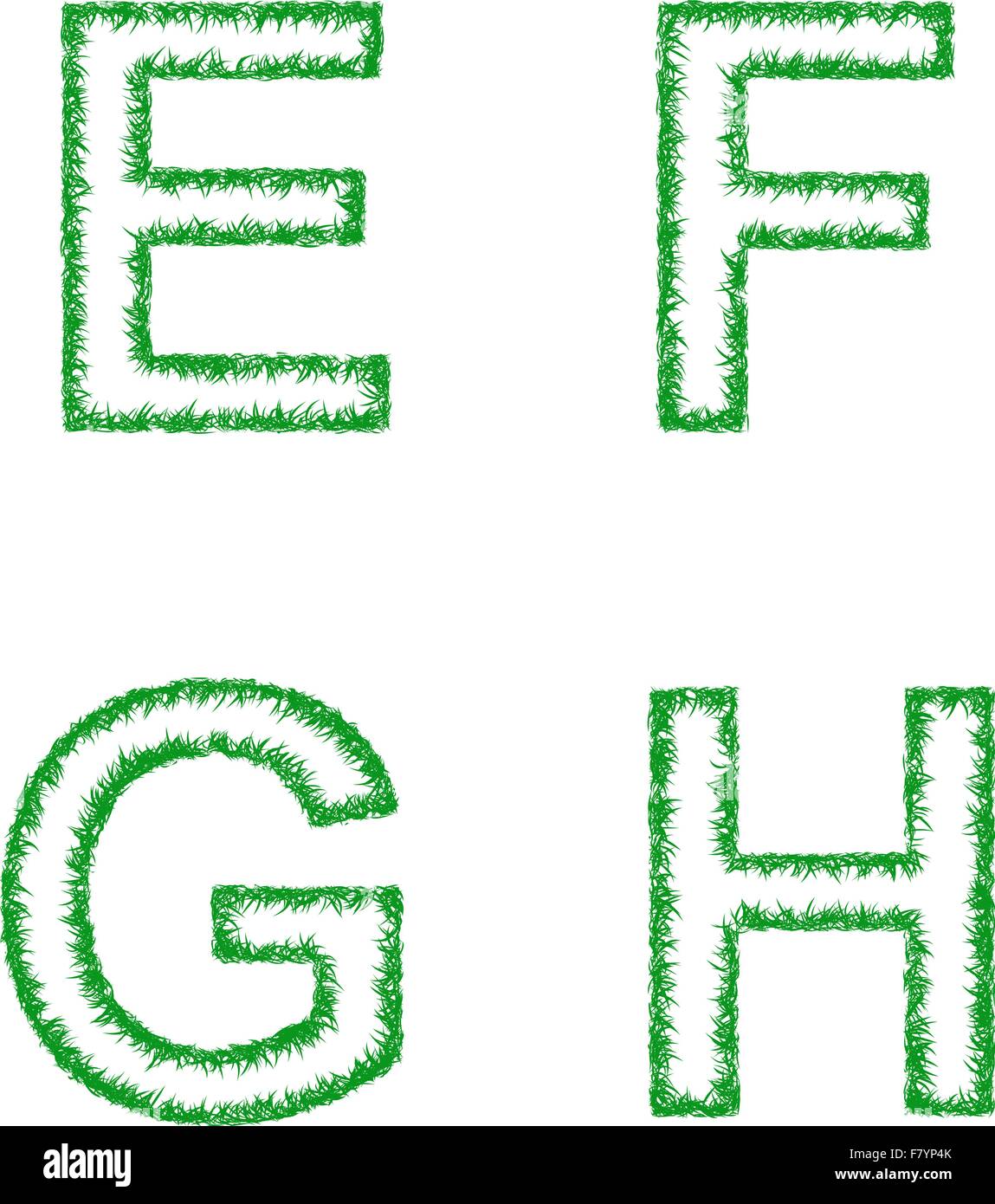 E grass Stock Vector Images - Alamy