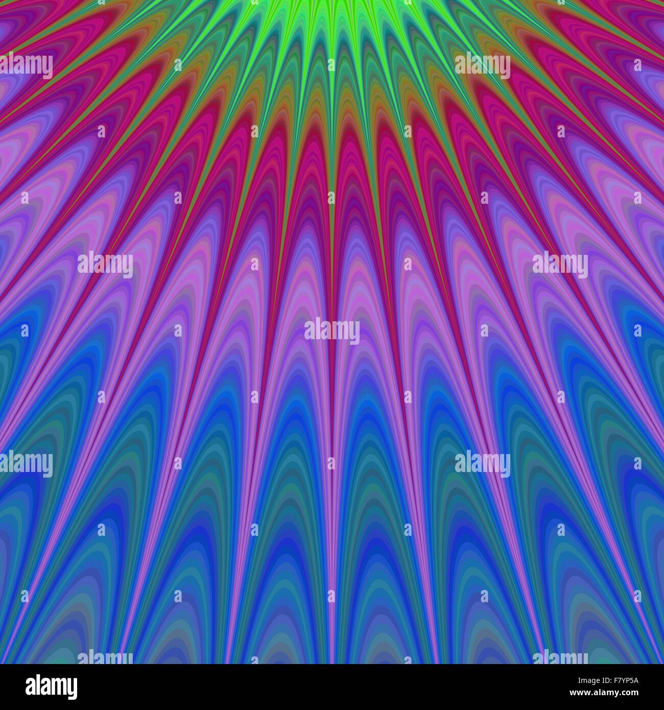 Multicolor fractal sun rays Stock Vector Image & Art - Alamy