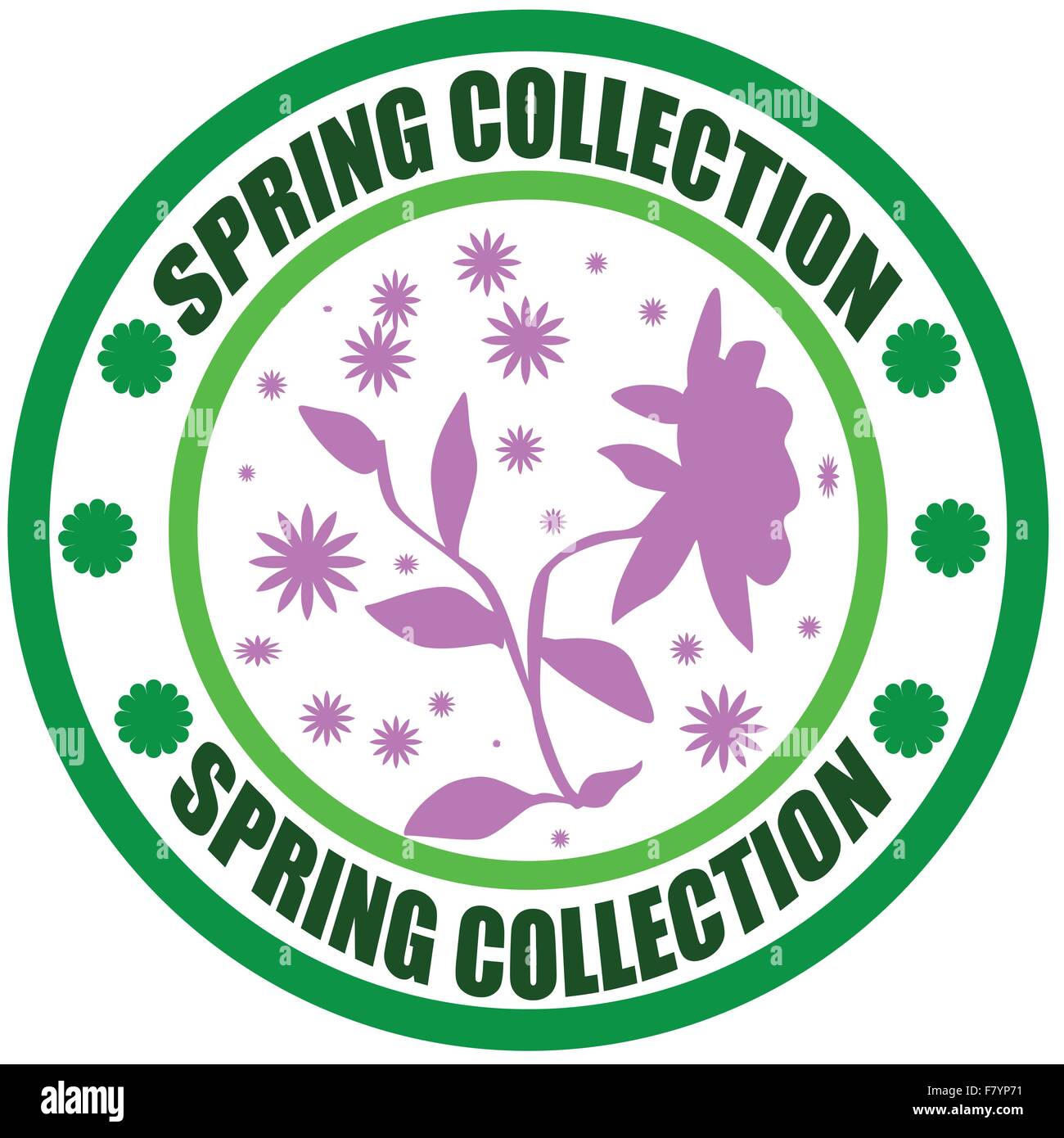 Sign of spring Stock Vector Images - Alamy