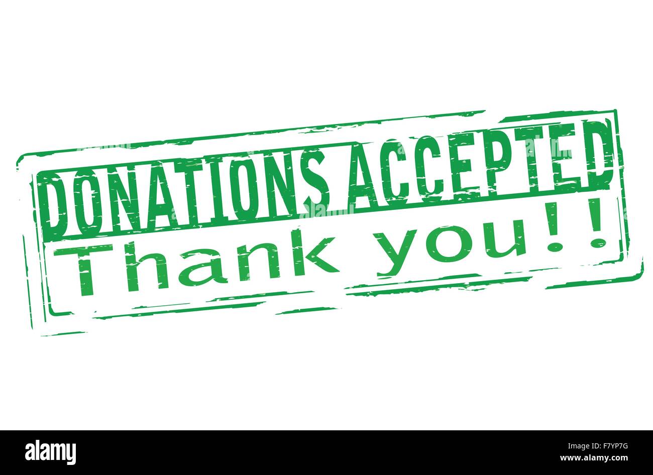 Donations sign Stock Vector Images - Alamy